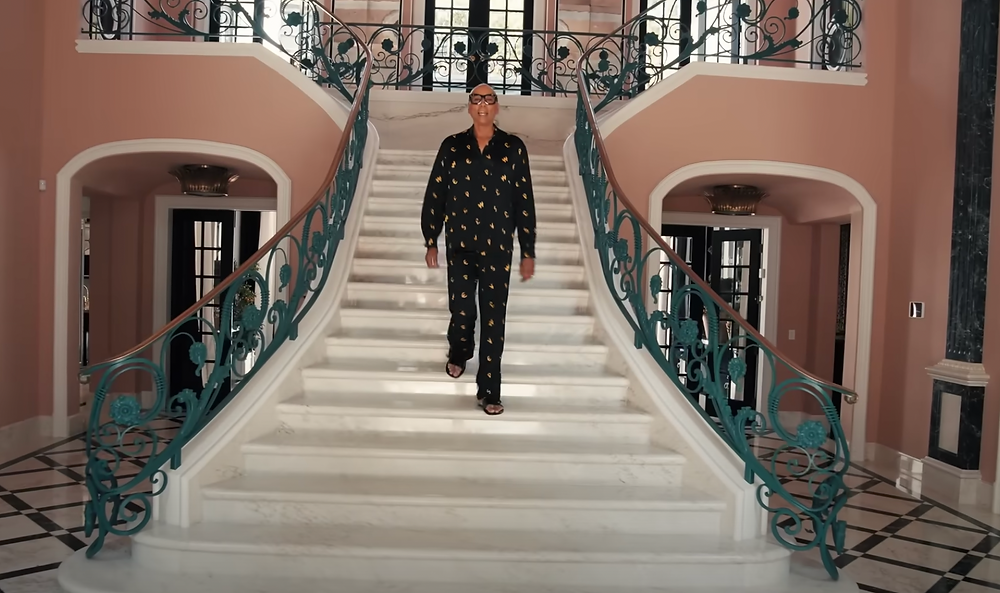 RuPaul's INSANE Mansion! Shocking VIDEO House Tour!