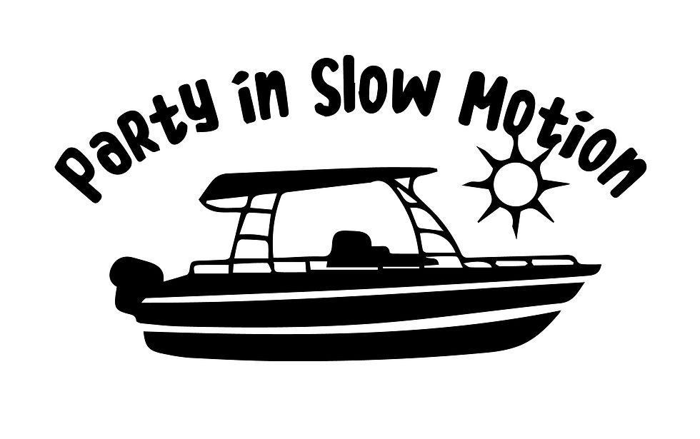 Party in Slow Motion Decal Sticker | ANYStickerUWant.com