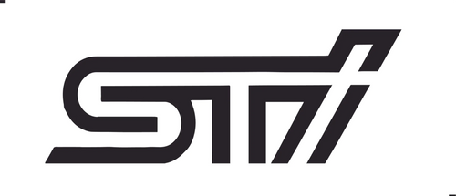 STI Intercooler Decal Sticker Emblem | ANYStickerUWant.com