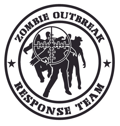 ZOMBIE BREAKOUT Response Team Bullseye Decal Sticker | ANYStickerUWant.com