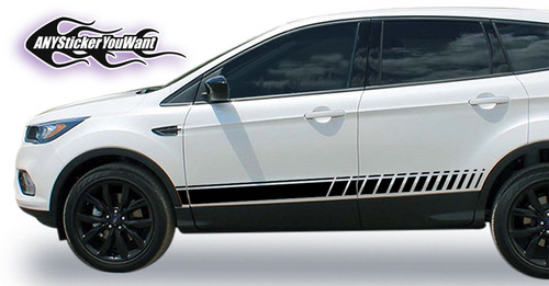 Ford Escape Broken Rocker 7 Sticker Decal | ANYStickerUWant.com