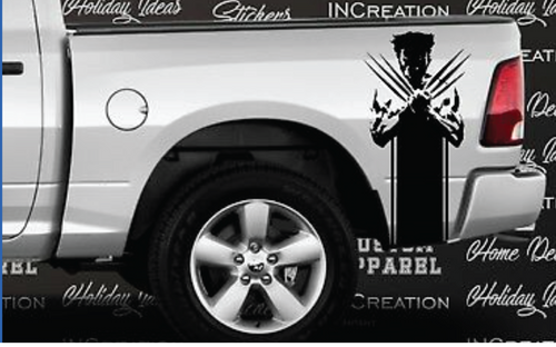 Universal Wolverine Truck Bed Stripes Vinyl Decal Sticker 150 ...