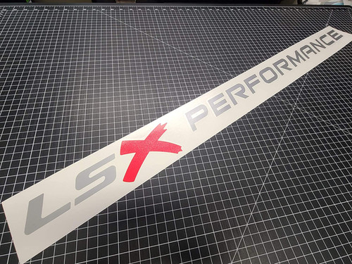 LSX Performance Vinyl Decal Sticker | ANYStickerUWant.com