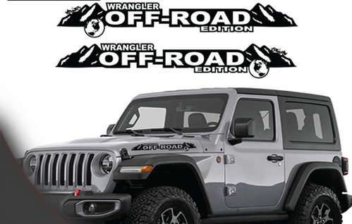 Jeep OFF-ROAD Edition Decal Sticker | ANYStickerUWant.com