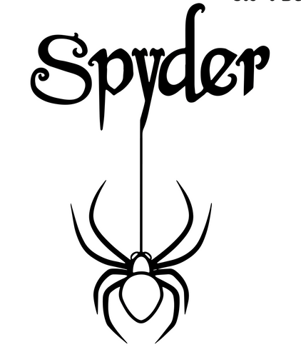 SPYDER Decal Sticker 15 | ANYStickerUWant.com