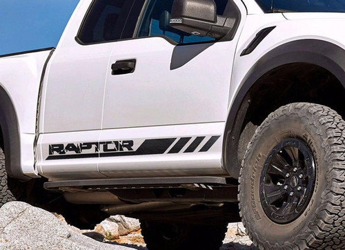 Ford F150 Raptor Rocker Panel Stripes Decal Sticker 139 ...