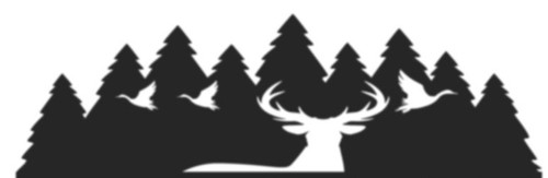Universal Fender Deer Scene Logo Emblem Topper Vinyl Decal Sticker 63 ...