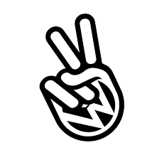 VW Peace Sign Volkswagon JDM Vinyl Decal Sticker 155 | ANYStickerUWant.com