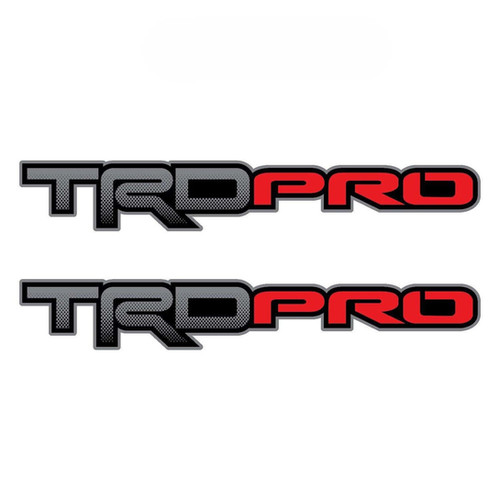 TRD PRO Toyota Racing Development 4x4 Vinyl Decal Sticker ...
