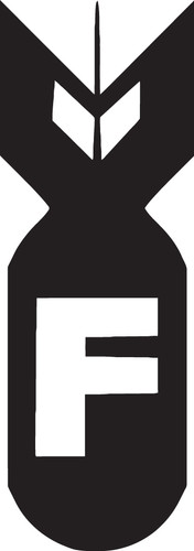 F Bomb Vinyl Decal Sticker | ANYStickerUWant.com
