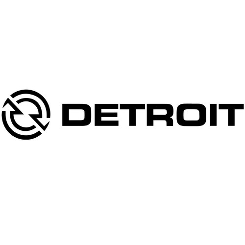 DETROIT Diesel Engines Logo Vinyl Decal Sticker | ANYStickerUWant.com