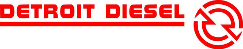 DETROIT Diesel Engines Logo Vinyl Decal Sticker 6 | ANYStickerUWant.com