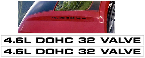 4.6L DOCH 32 Valve Performance Vinyl Decal Sticker | ANYStickerUWant.com