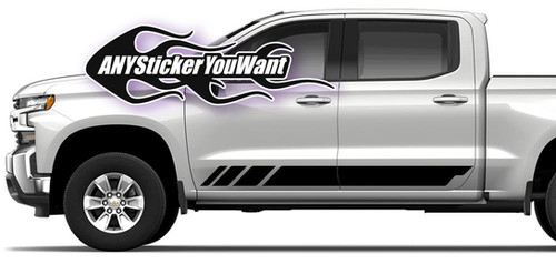 Chevy Chevrolet Silverado Full Side Rocker Panel Sticker 1 ...