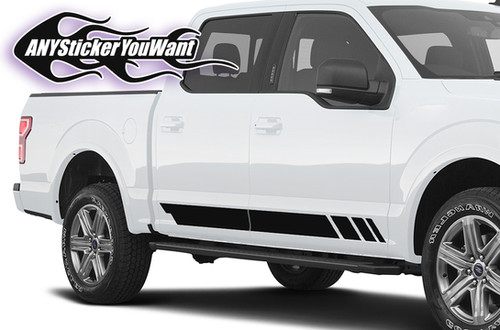 Ford F150 F250 F350 Broken Rocker 3 Decal Sticker | ANYStickerUWant.com