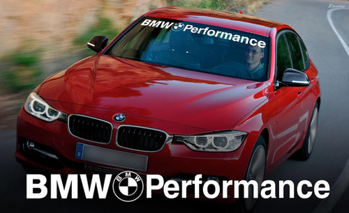 Bmw Performance Windshield Decal Sticker