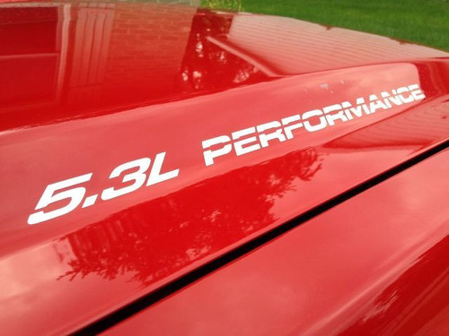5.3L Performance Decal Sticker | ANYStickerUWant.com