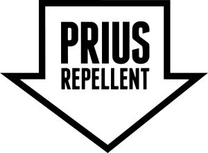 PRIUS REPELLENT Decal Sticker 6 | ANYStickerUWant.com