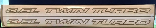 3.5L Twin Turbo Vinyl Decal Sticker 6 | ANYStickerUWant.com