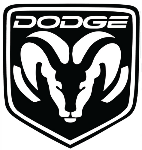 Dodge Ram Head Logo Decal Sticker | ANYStickerUWant.com