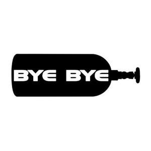 BOOST BYE BYE Decal Sticker 15 | ANYStickerUWant.com