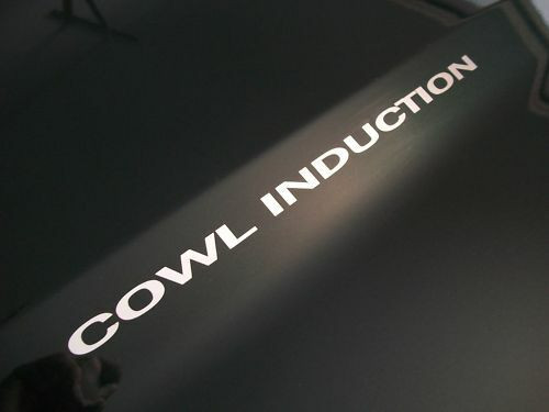 COWL INDUCTION Vinyl Hood Decal Sticker Emblem | ANYStickerUWant.com