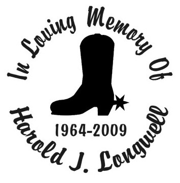 Boot cowboy cowgirl In loving memory of Decal Sticker | ANYStickerUWant.com