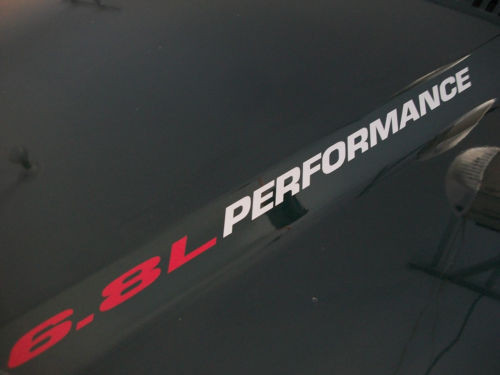 Ford V10 6.8L Performance Vinyl Decal Sticker 5 | ANYStickerUWant.com