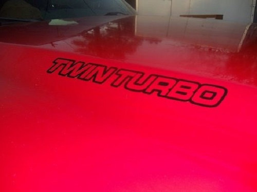 TWIN TURBO Performance Vinyl Decal Sticker | ANYStickerUWant.com