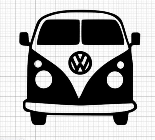 VW Volkswagen Bus Window Sticker Decal 1 | ANYStickerUWant.com