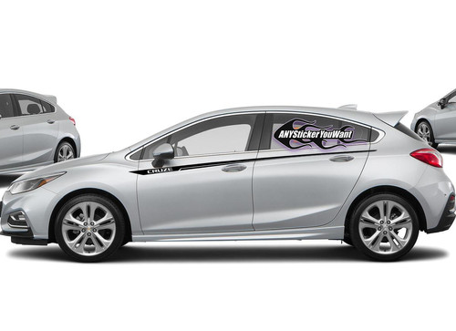 Chevy Chevrolet Cruze Rocker Panel Stripes Decal Sticker 19 ...