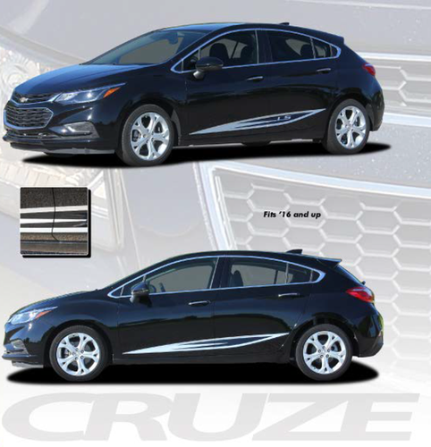 Chevy Chevrolet Cruze IMPEL Vinyl Decal Sticker | ANYStickerUWant.com