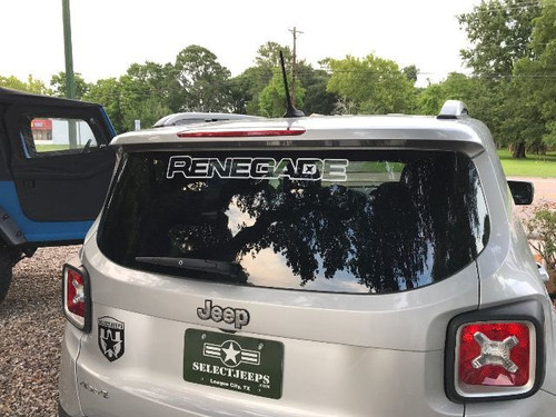 Jeep Renegade Logo Decal Sticker 15 | ANYStickerUWant.com