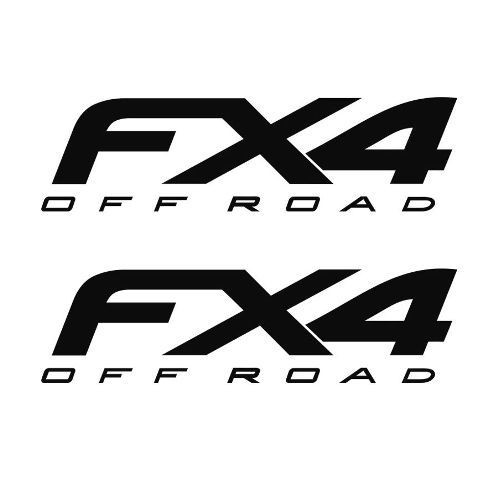 Ford FX4 Off Road Vinyl Decal Sticker 30 | ANYStickerUWant.com