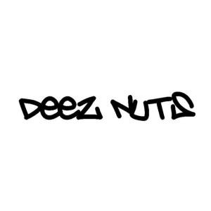 DEEZ NUTS Decal Sticker 17 | ANYStickerUWant.com