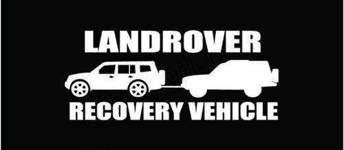 Land Rover Recovery Vehicle Vinyl Decal Sticker 9 | ANYStickerUWant.com