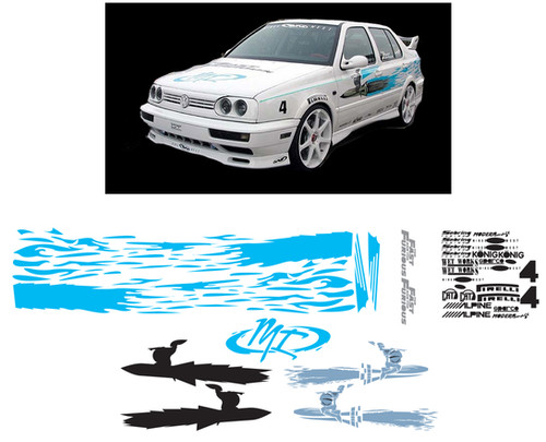 Jessie's Fast and Furious Style Jetta Decal Sticker Made for ANY ...