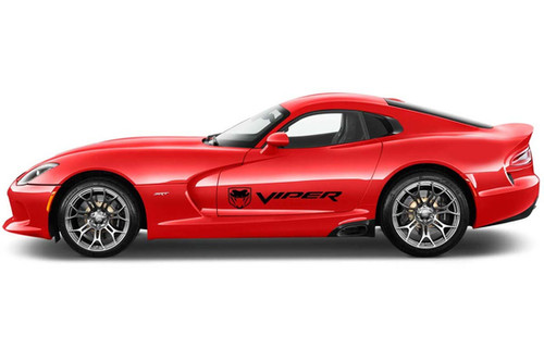 Dodge Viper Side Logo Decal Sticker | ANYStickerUWant.com