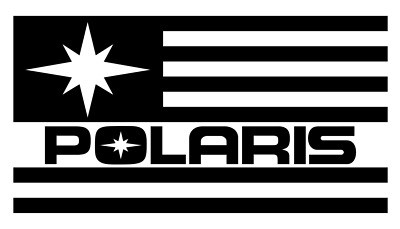 POLARIS Flag Decal Sticker | ANYStickerUWant.com