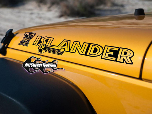 ISLANDER Decal Sticker 3 | ANYStickerUWant.com