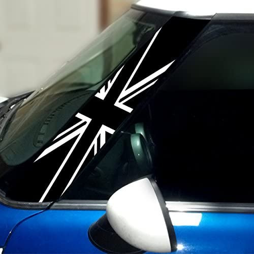 Mini Cooper Union Jack Front Pillar Vinyl Decal Sticker (2 ...
