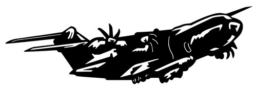 Military Jet Aircraft Vinyl Decal Sticker 13 (add text ...