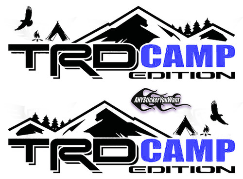 Toyota Racing Development TRD Camp Edition Decal Sticker ...