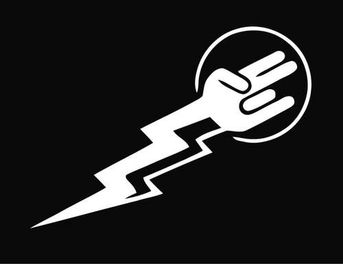 THUNDERBOLT SHOCKER Decal Sticker | ANYStickerUWant.com