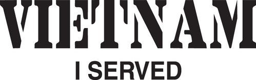 Veitnam I Served Vinyl Decal Sticker | ANYStickerUWant.com