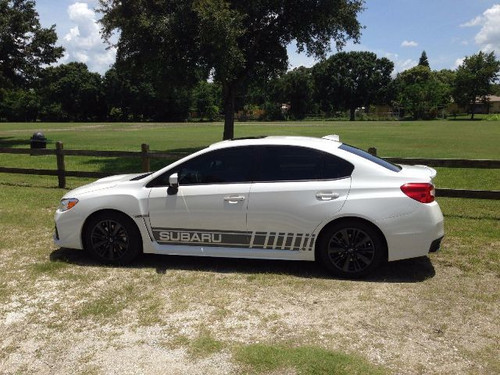 Subaru Impreza Rocker Panel Stripe Decal Sticker 50 | ANYStickerUWant.com