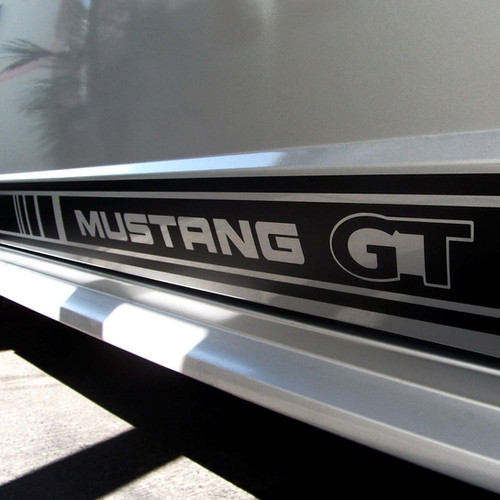 Ford Mustang GT Rocker Panel Stripes Vinyl Decal Sticker 7 ...