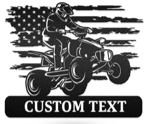 Custom UTV ATV 4Wheeler Decal Sticker 41 (add text or names ...