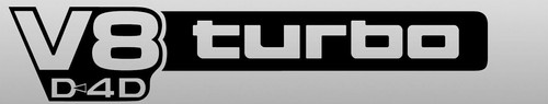 Landcruiser V8 D4D Turbo Decal Sticker Emblem | ANYStickerUWant.com