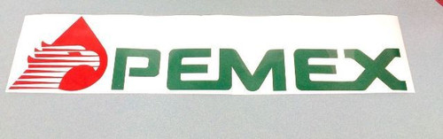 Mexican Pemex Logo Decal Sticker | ANYStickerUWant.com